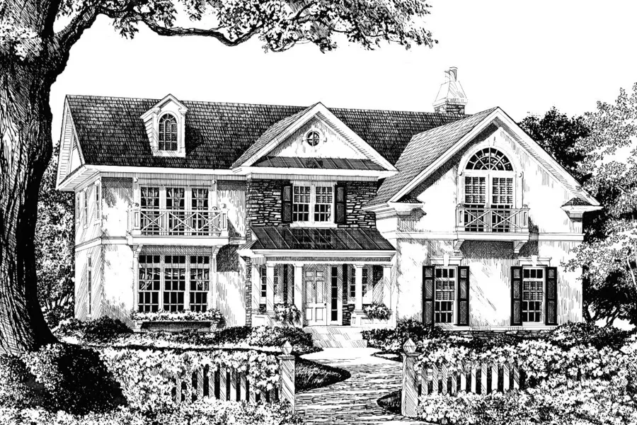 Adams Morgan House Plan | Southern Living House Plans